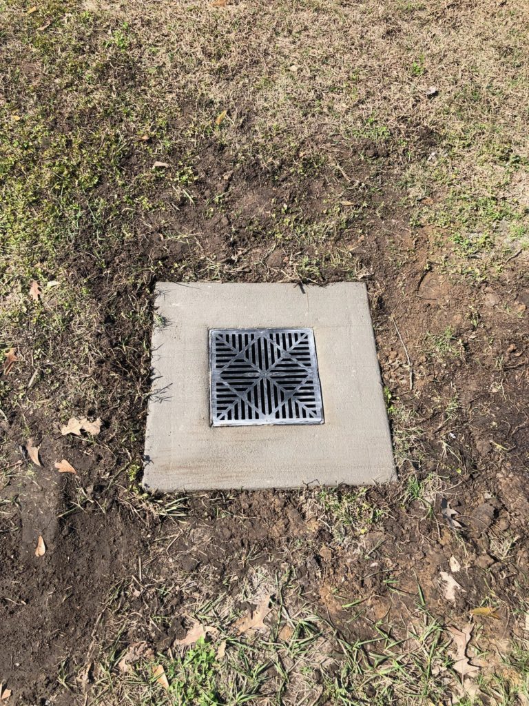 Catch Basin Drains in Baton Rouge - WCK Foundation Repair